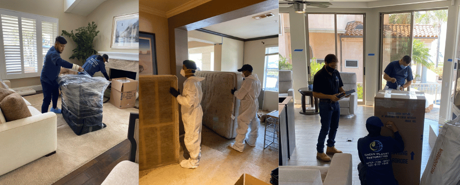 Content Cleaning & Pack-Out in Burbank and Alhambra, CA