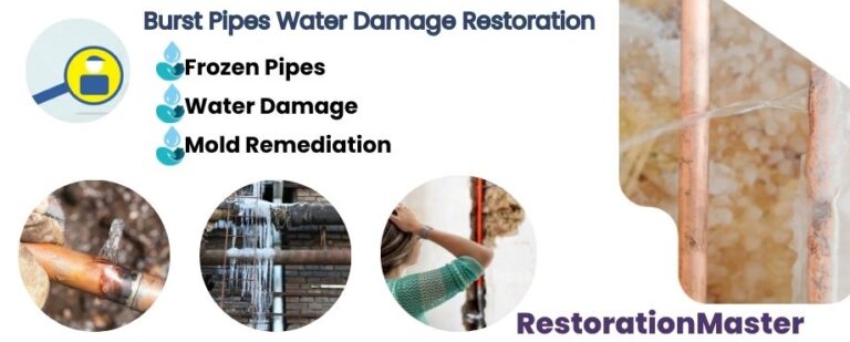 Burst Pipes Water Damage Cleanup in Fort Wayne, IN | Dry-out
