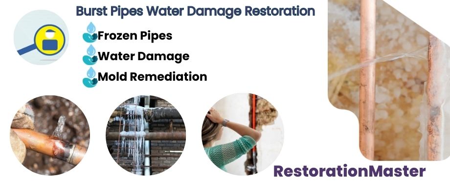 Burst Pipes Water Damage Cleanup in Fort Wayne, IN | Dry-out