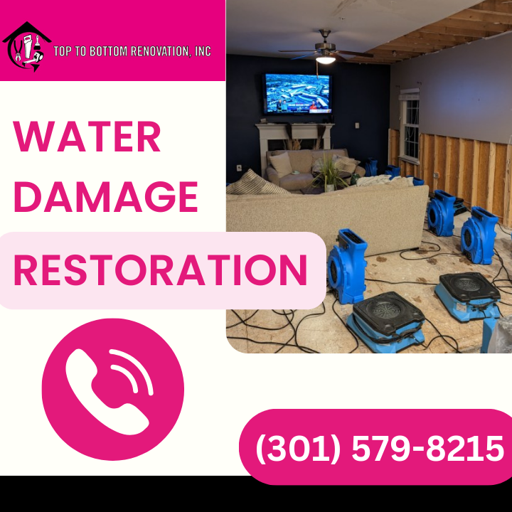 Water Damage Restoration and Repair in Laurel, MD