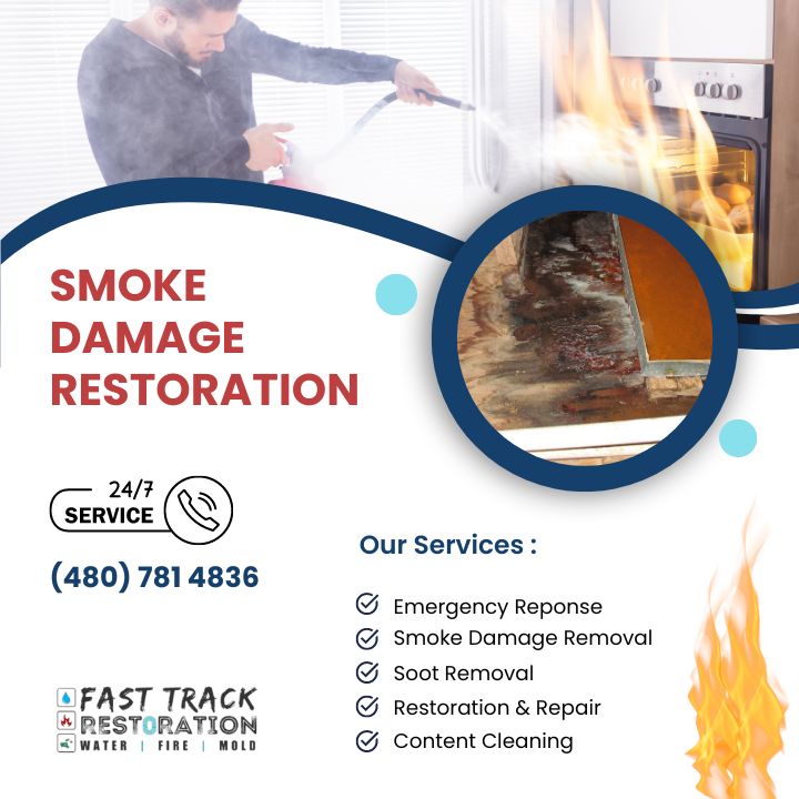 Soot Removal and Smoke Damage Restoration in Mesa, AZ