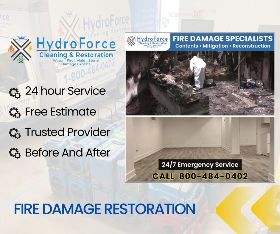 Smoke & Soot Removal in Orland Park, IL | Smoke Damage Repair
