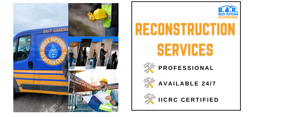 Reconstruction Services in Paramus, NJ | Best Option Restoration