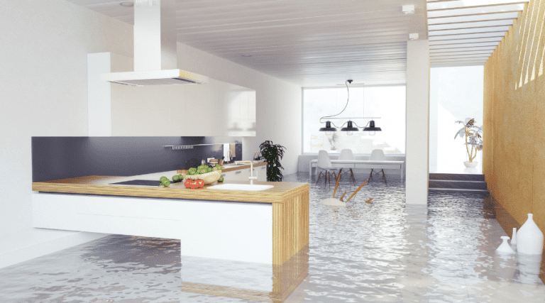 Flooded Kitchen – What to Do | Water Damage Restoration Guide