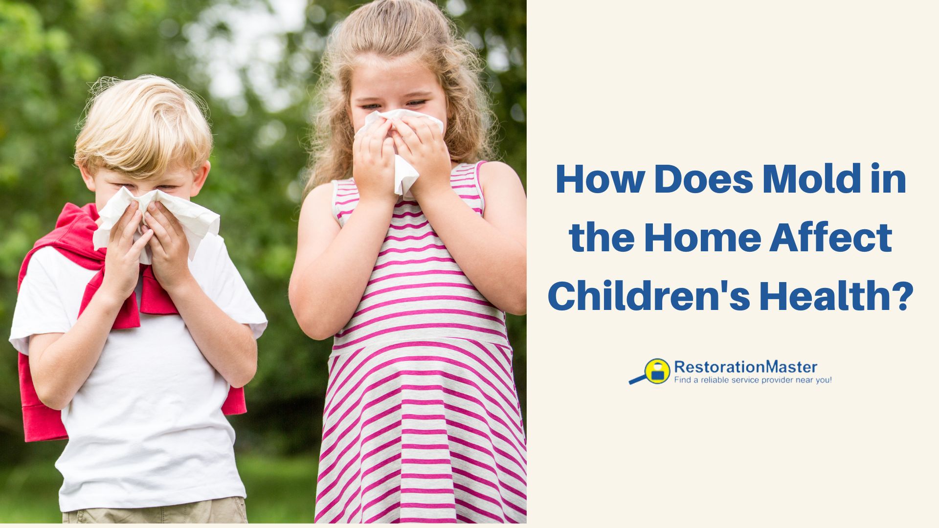 The Health Effects of Mold on Children