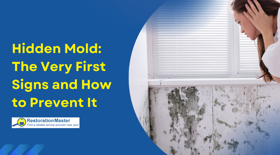 Hidden Mold - First Signs and Growth Prevention Tips