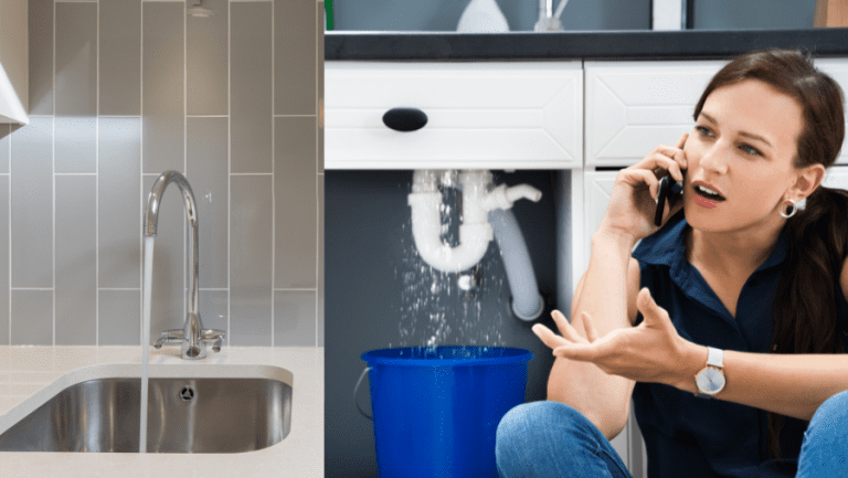 How to Repair Water Damage Under the Kitchen Sink | Leaky Pipes