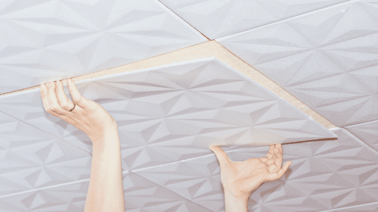 How to Repair Water Damaged Ceiling Tiles