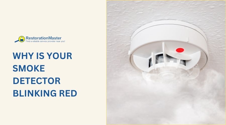 7 Reasons Why Your Smoke Detector Is Blinking Red-Video