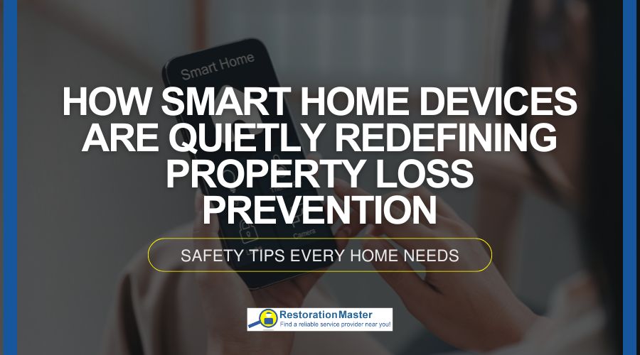 How Smart Home Devices Prevent Water, Fire & Mold Damage