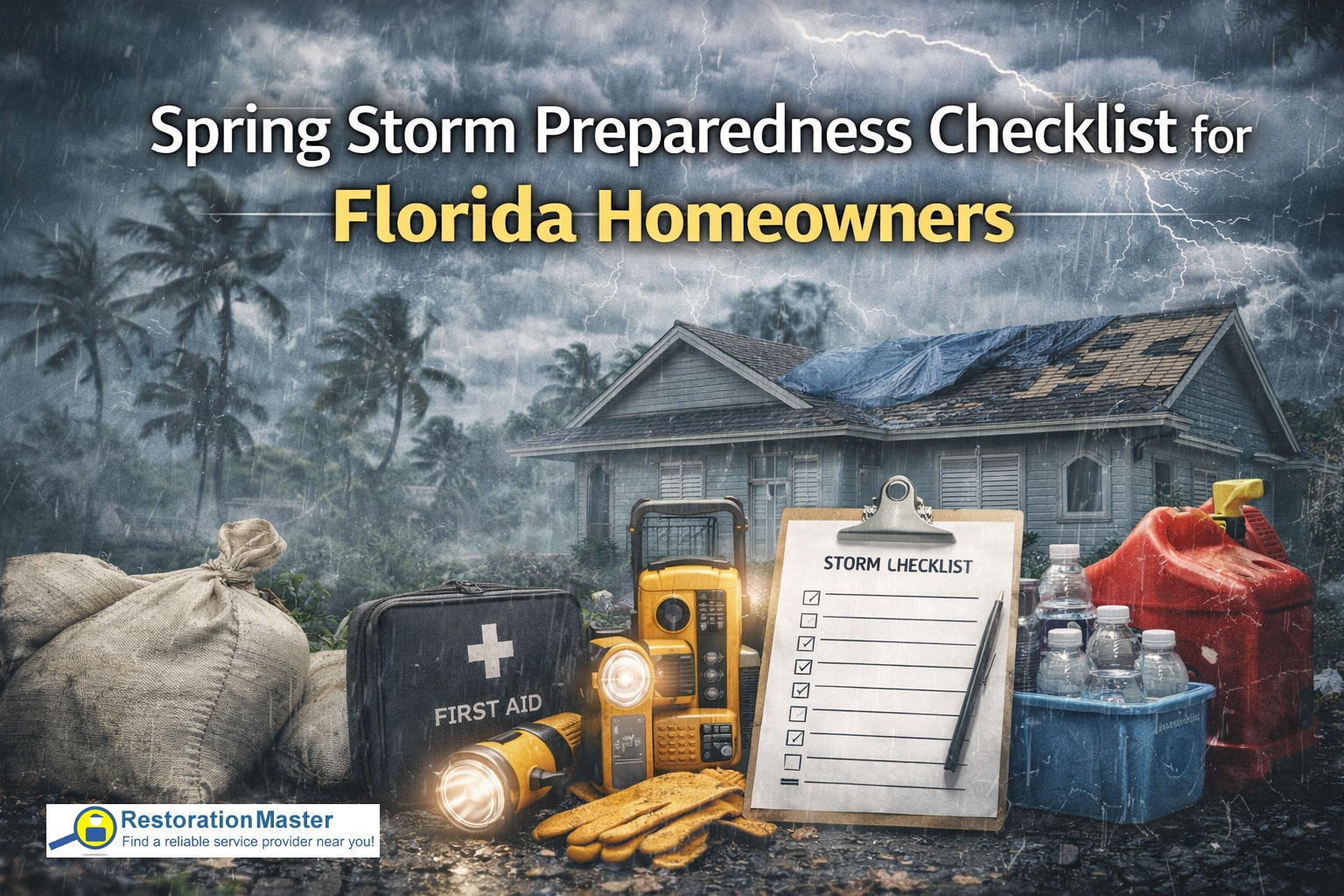 Florida Spring Storm Prep Checklist for Homeowners